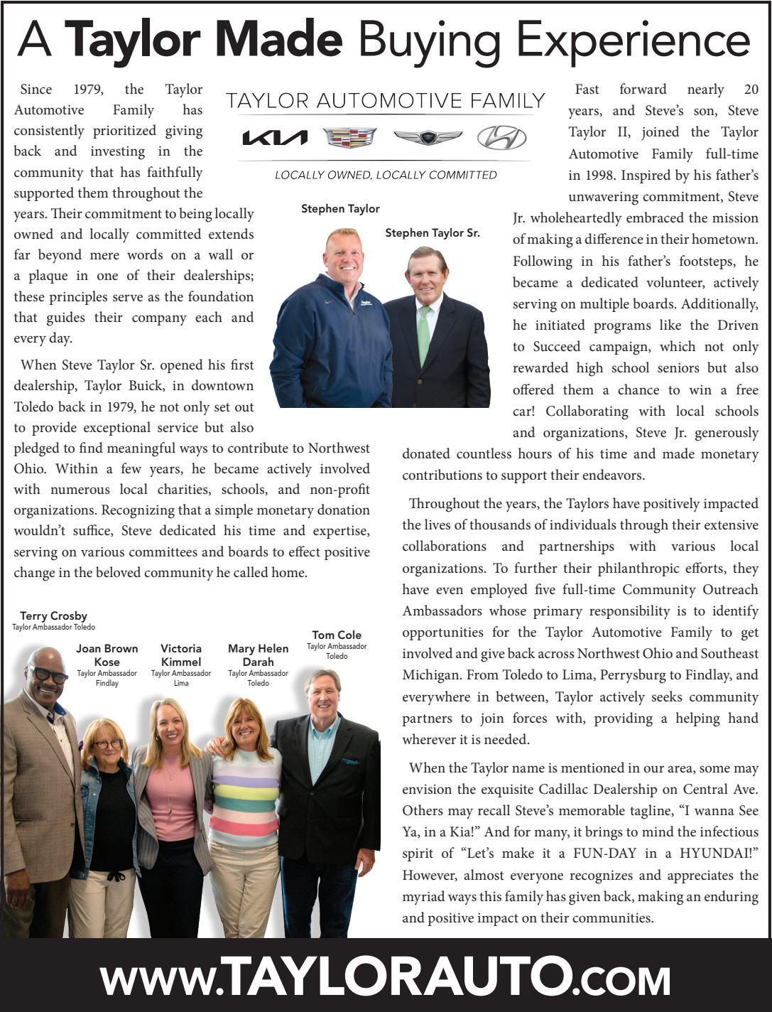 Community | Taylor Auto Family