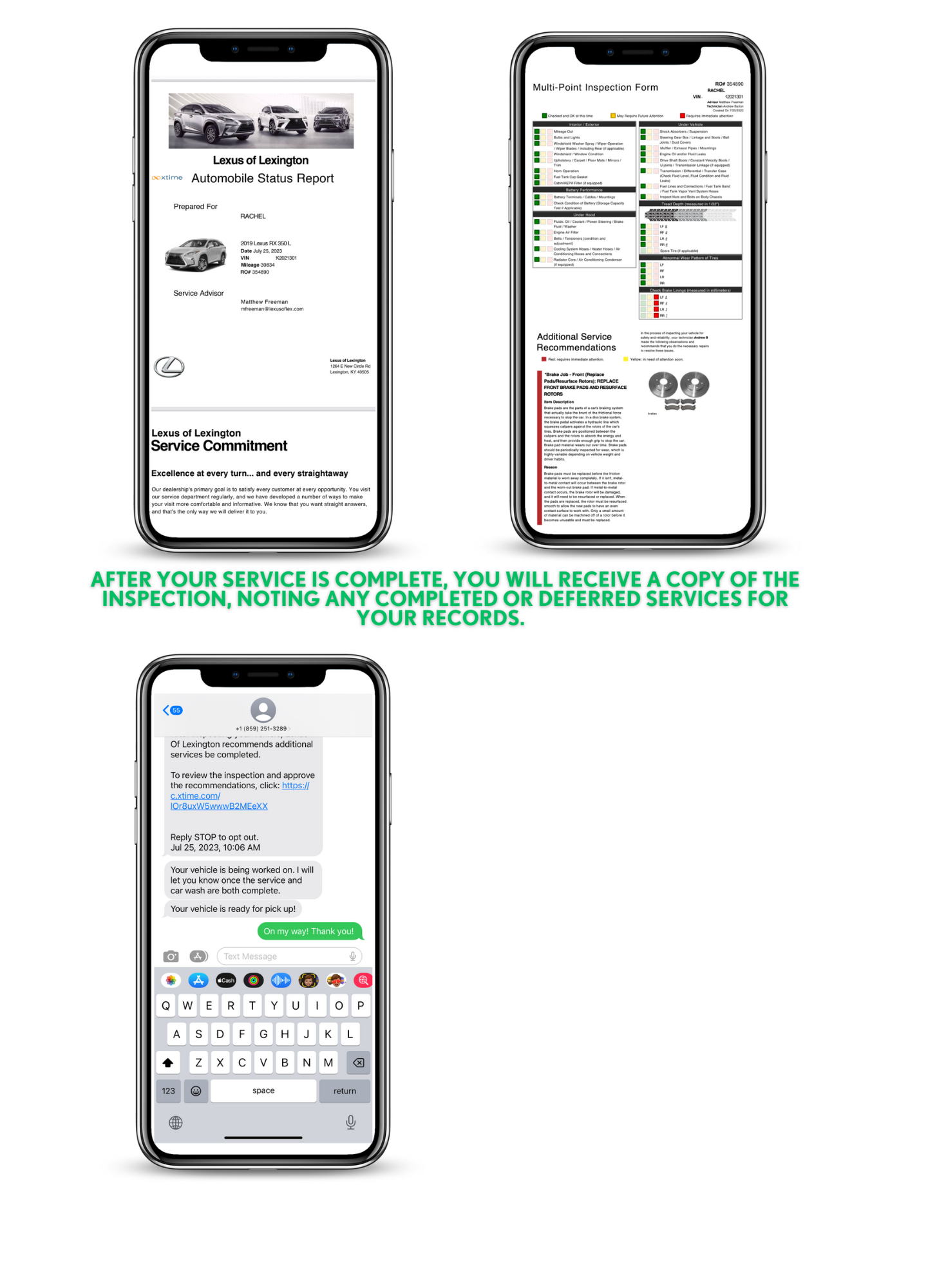 Digital Multi-Point Inspection - Lexus of Lexington