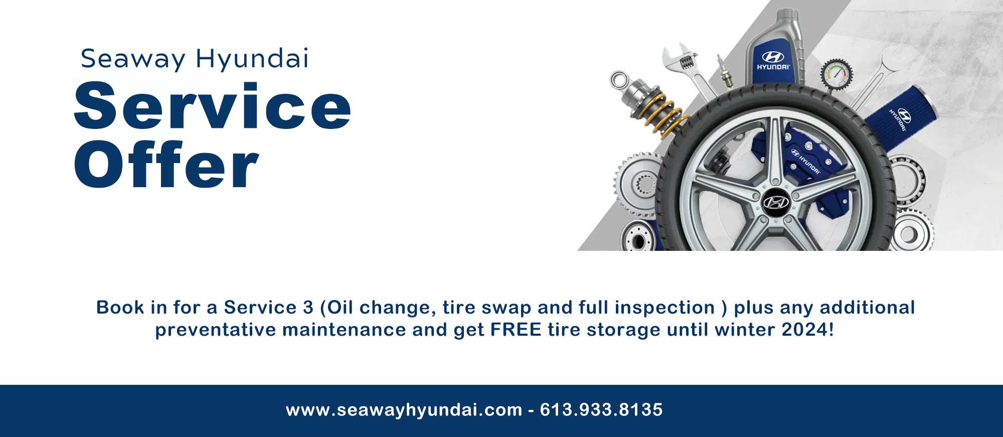 Service Department Coupons, Specials - Seaway Hyundai