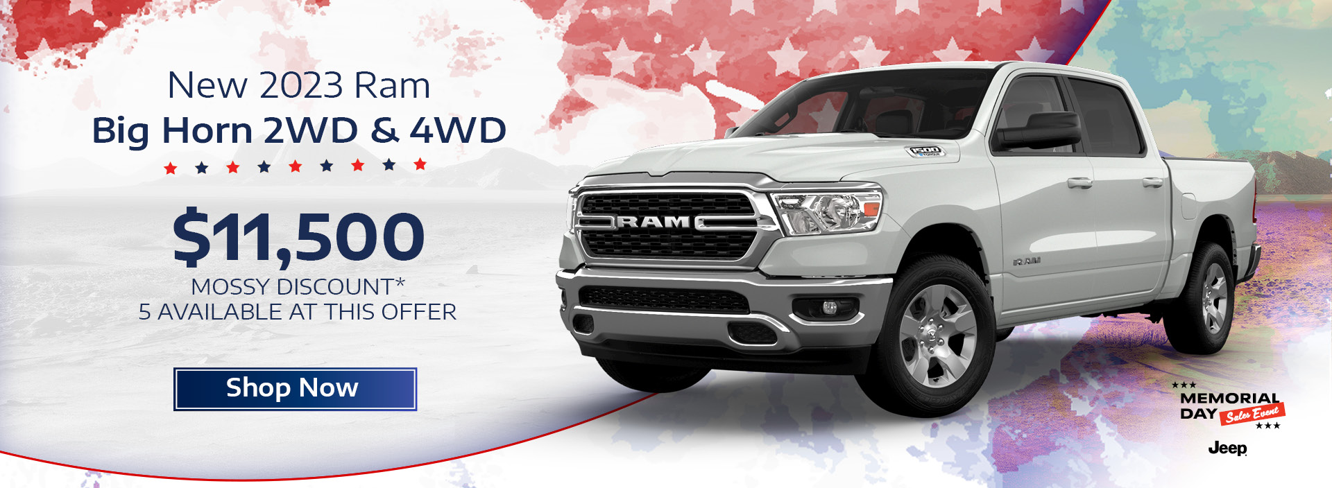 Monthly Specials - Mossy CDJR