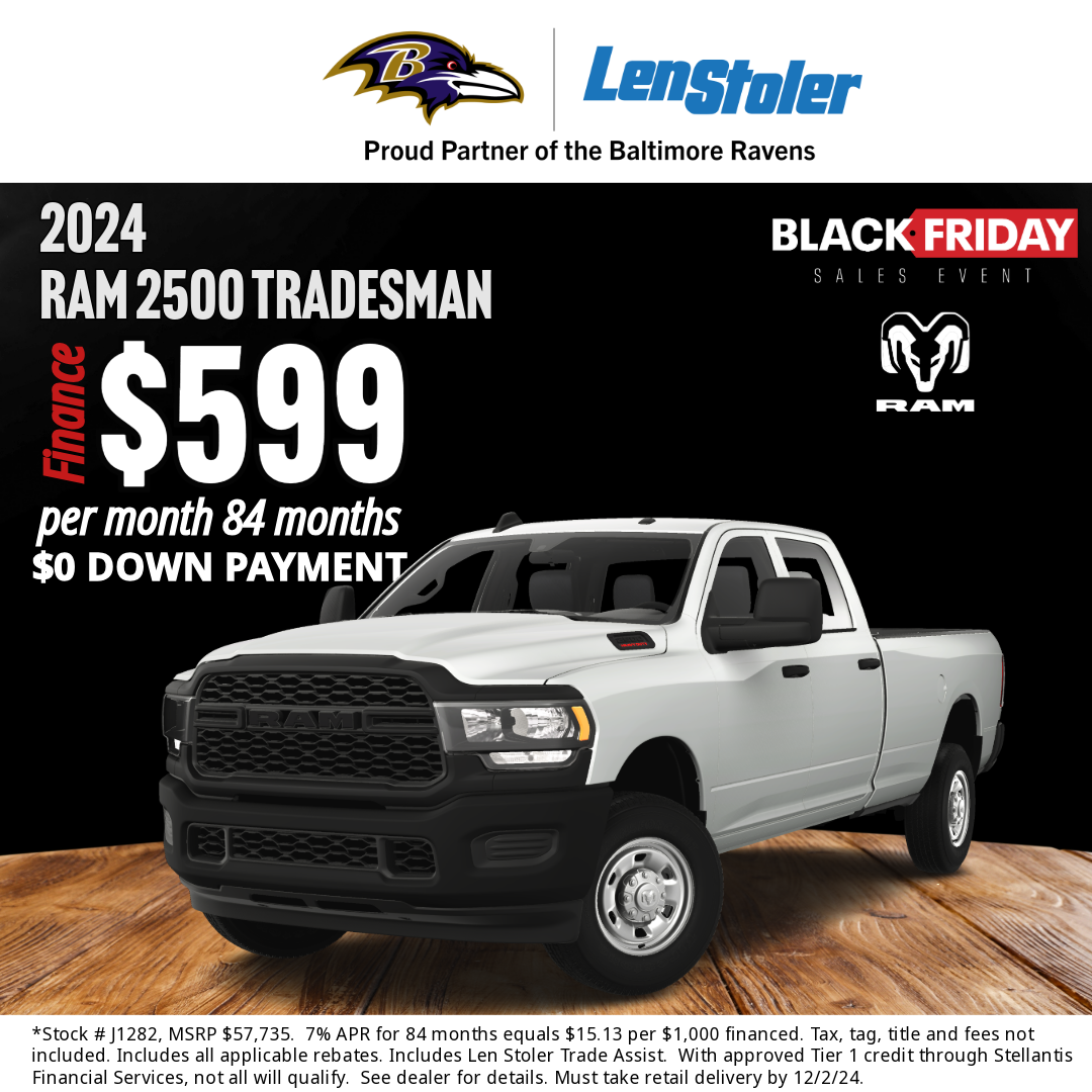 New Vehicle Specials - Len Stoler Dodge Chrysler Jeep Ram