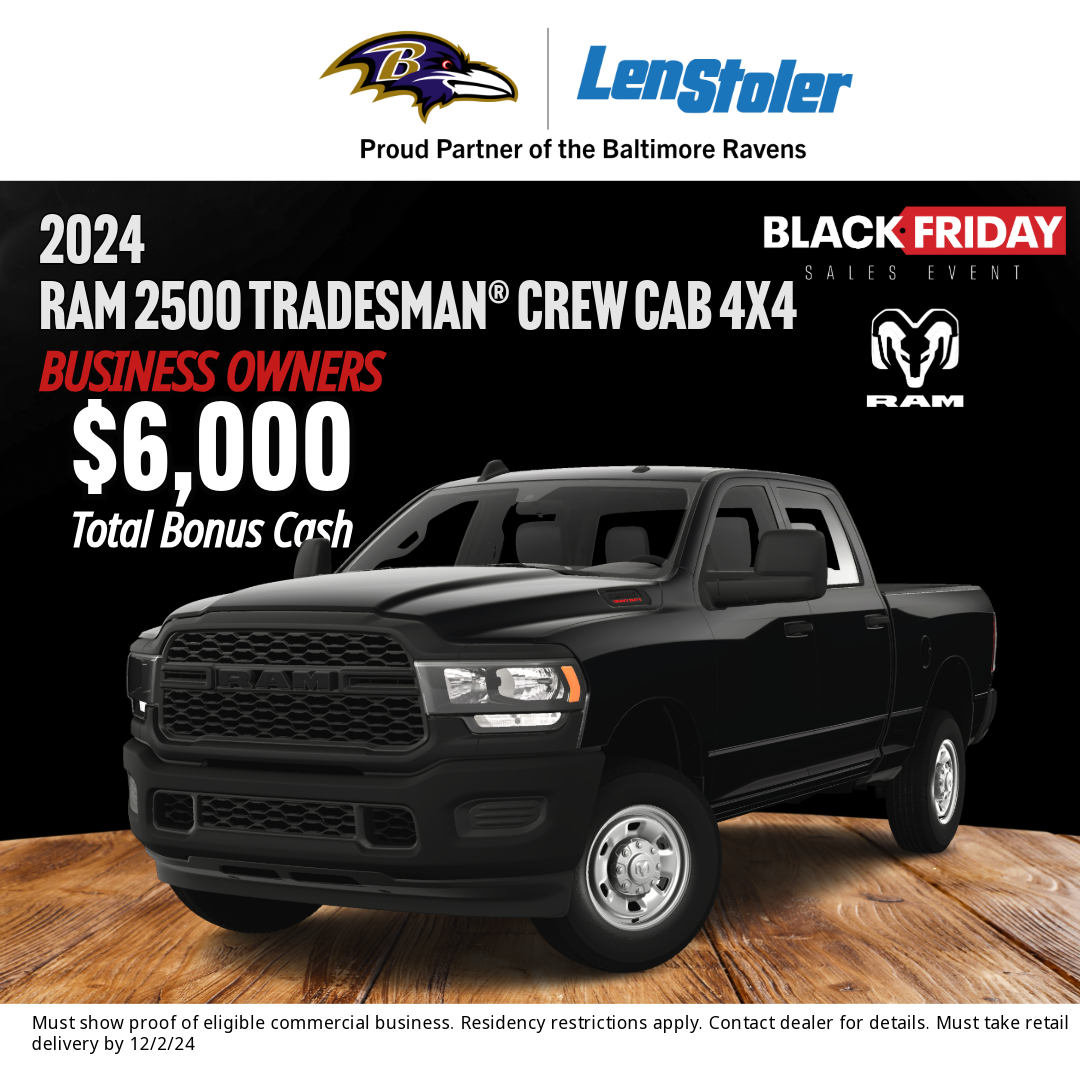 New Vehicle Specials - Len Stoler Dodge Chrysler Jeep Ram