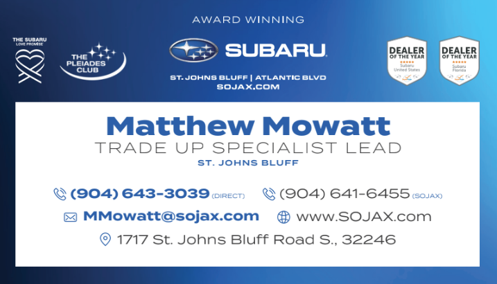 Meet the Team at Subaru of Jacksonville