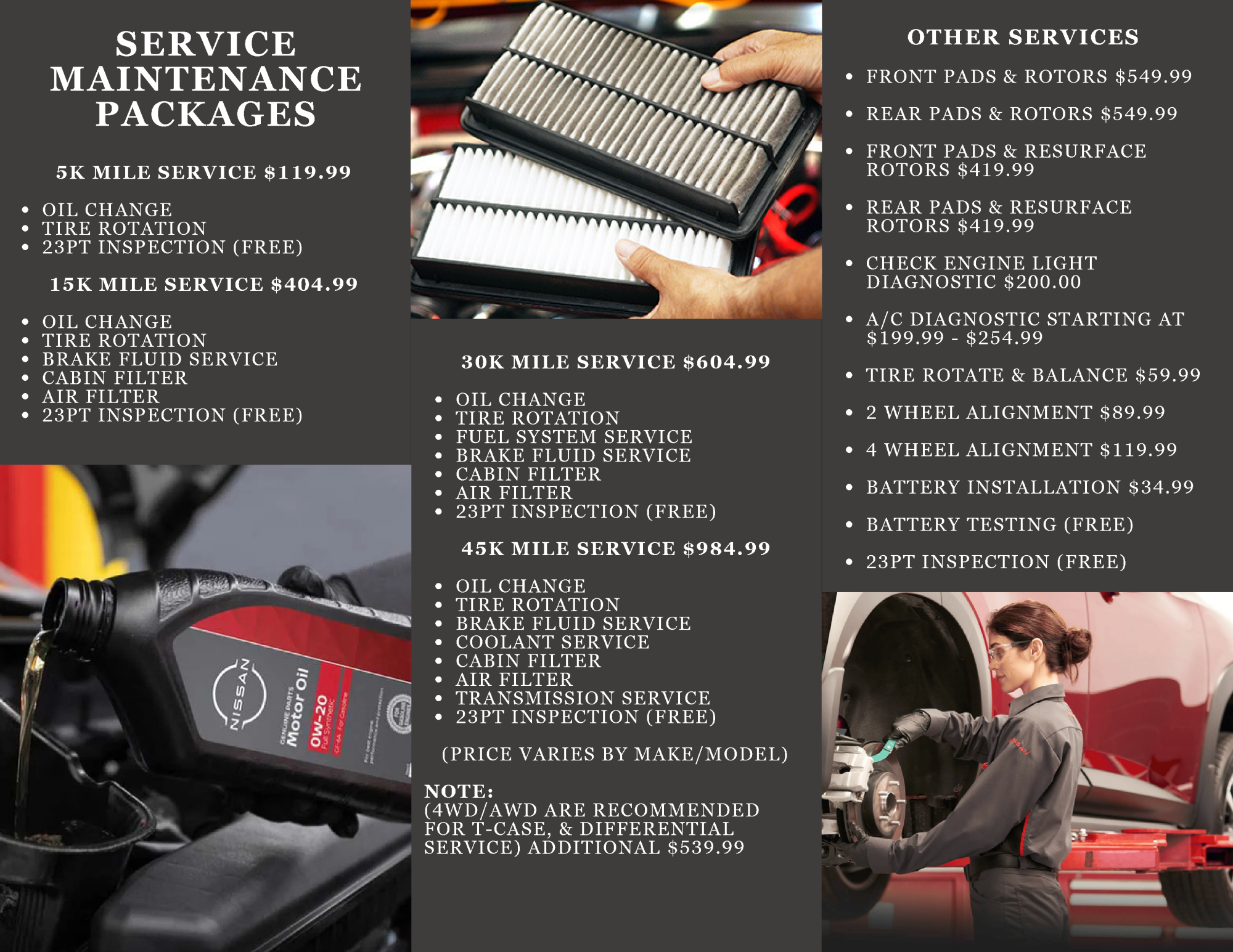 Nissan Service Auto Repair Department - Community Nissan of Bloomington