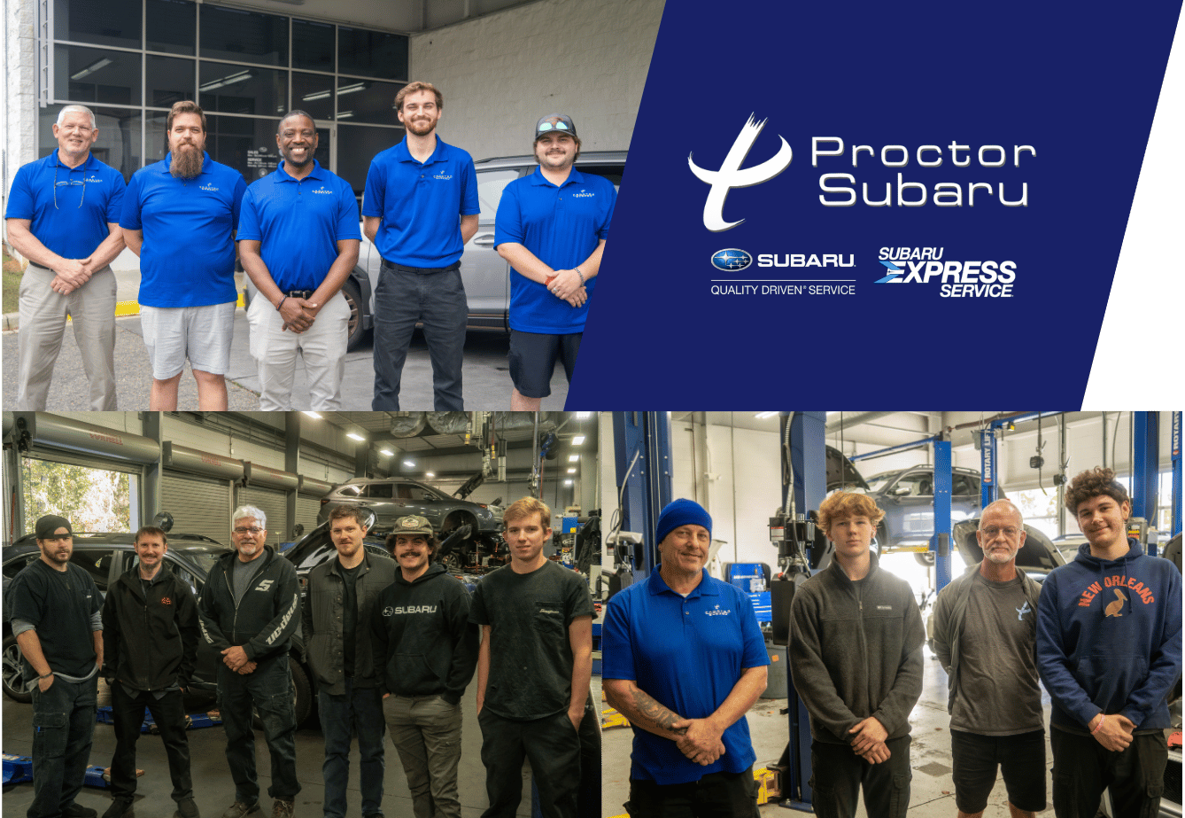 Subaru Service Auto Repair Department - Proctor Subaru