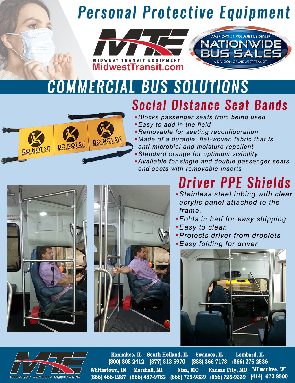 Personal Protective Equipment - Midwest Transit Equipment