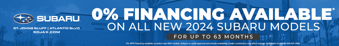 Subaru Manufacturer Offers - Subaru of Jacksonville
