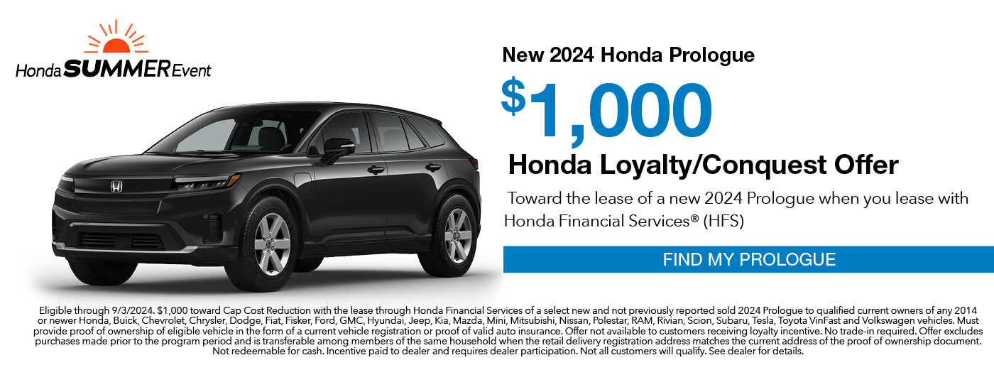 Honda Loyalty Programs - Bill Kay Honda