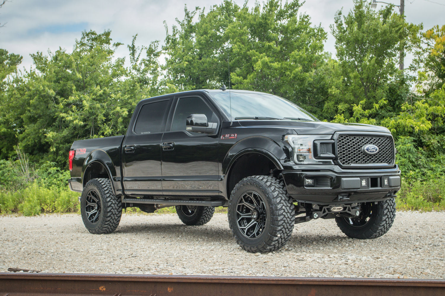 Ford F-150 Sport Special Edition Magma Red Metallic with 4 Play wheels ...