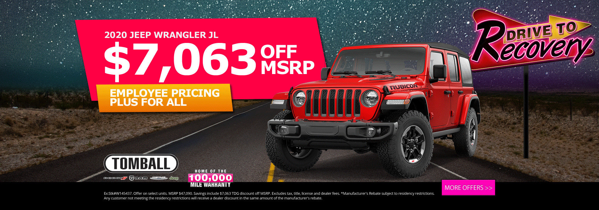 New Specials | Tomball Chrysler Jeep Dodge RAM Dealer