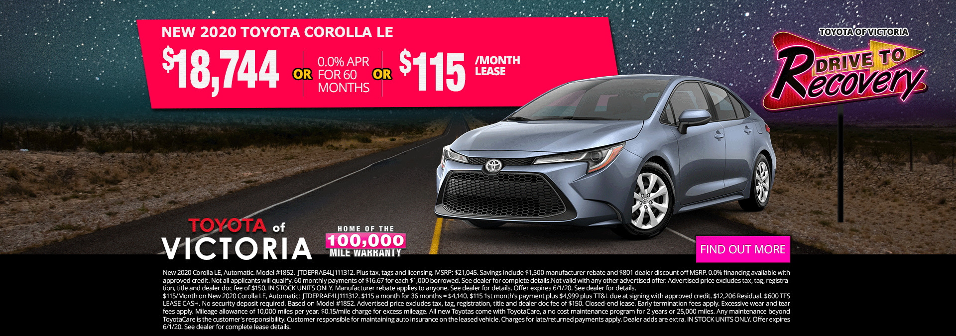 New Toyota Specials near Corpus Christi | Toyota of Victoria