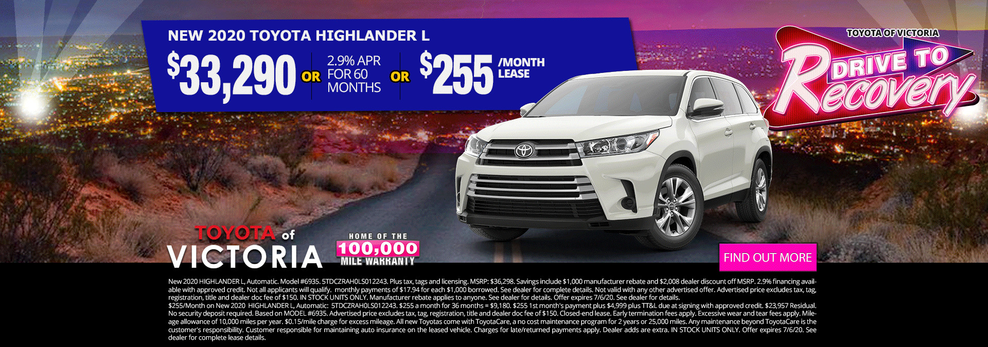 New Toyota Specials near Corpus Christi | Toyota of Victoria