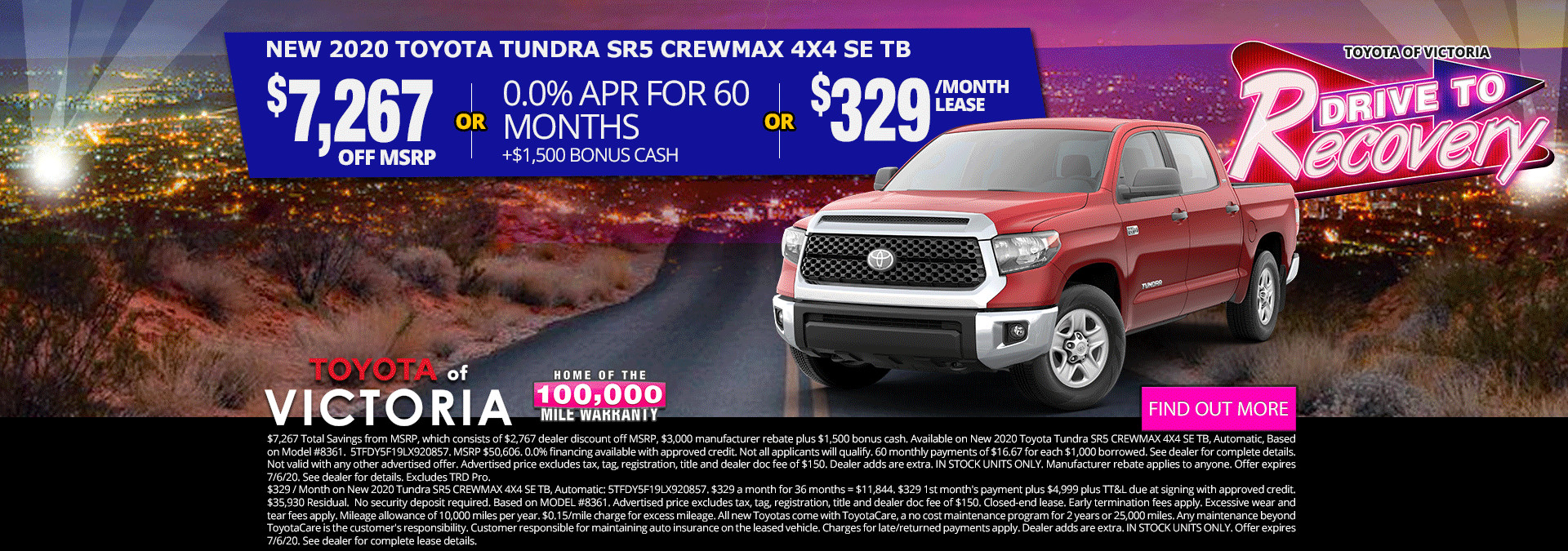 New Toyota Specials near Corpus Christi | Toyota of Victoria