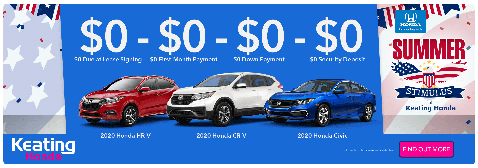New Honda Specials | Sales & Deals on Cars & SUVs | Keating Honda