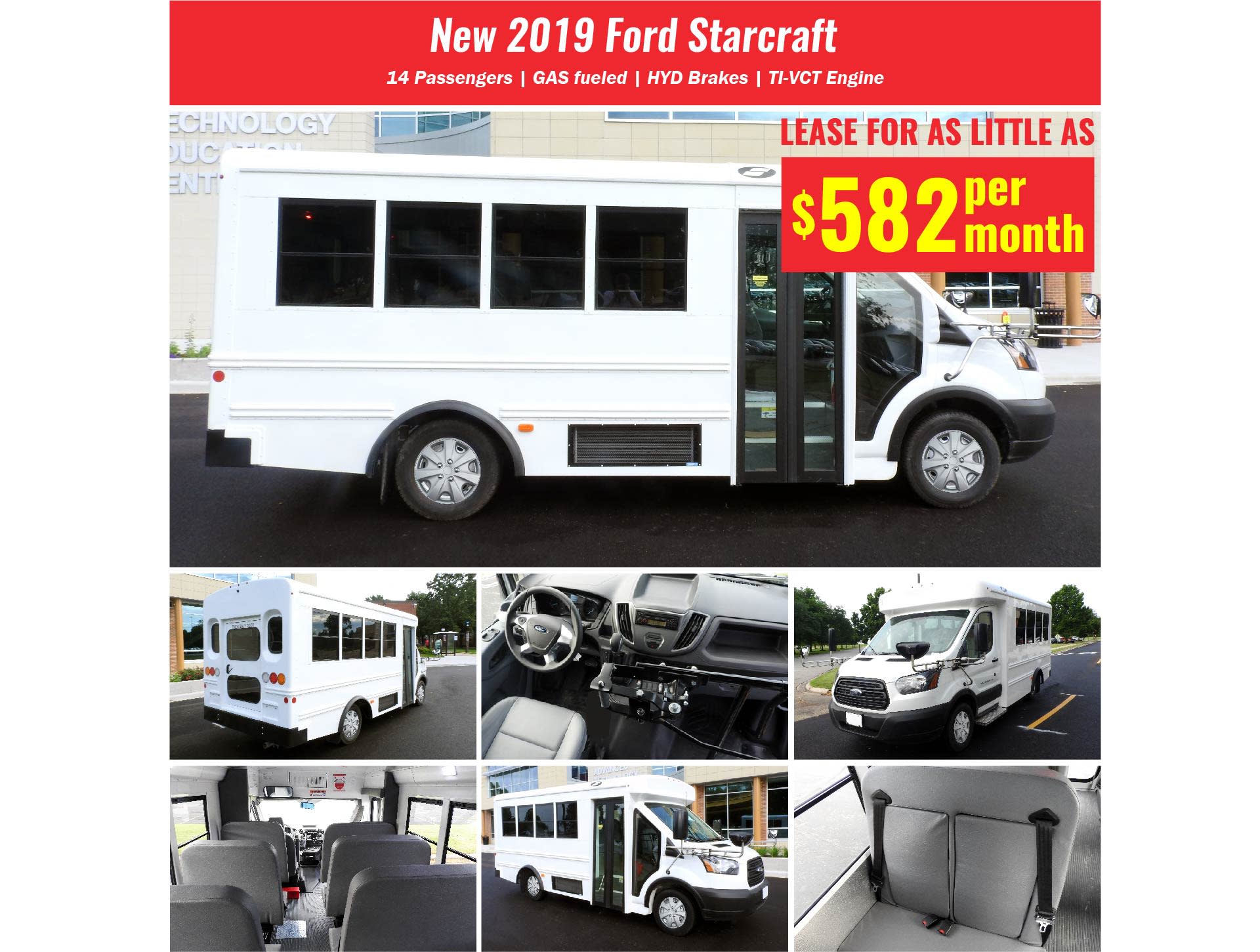 Childcare Bus 2019 Clearance - Midwest Transit Equipment