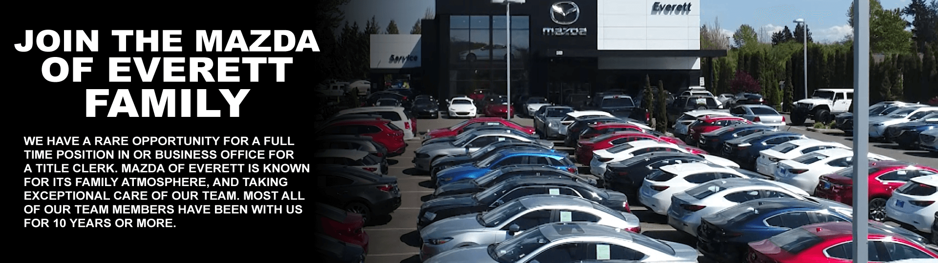 Employment Job Opportunities - Mazda of Everett