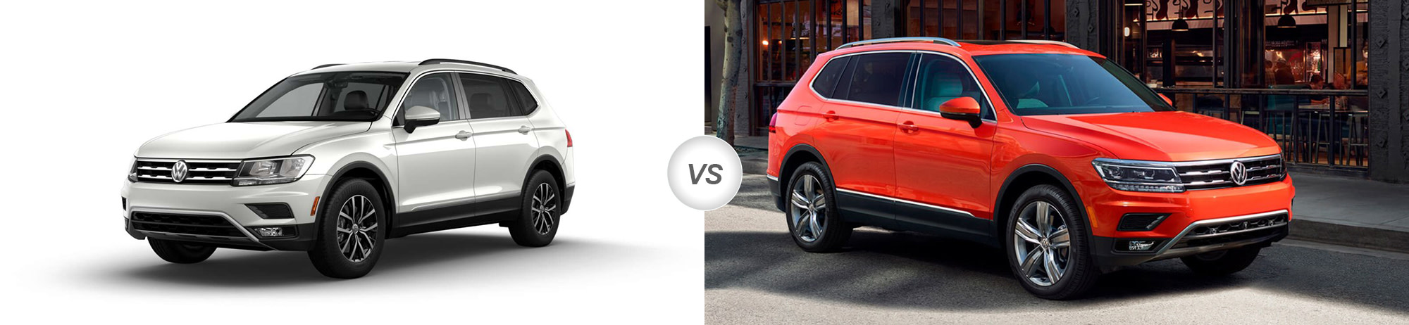 Compare 2018 Volkswagen Tiguan SE vs SEL Trim | Pohanka Volkswagen of ...