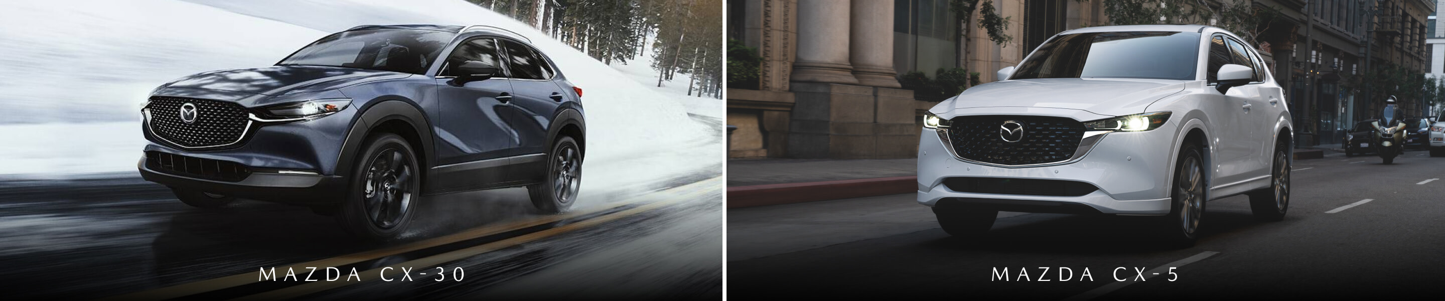 Mazda CX-30 Vs. Mazda CX-5: A Side-By-Side SUV Comparison